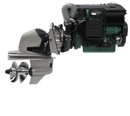 Volvo Penta D4-320 - Inboard Diesel Engine 320 HP